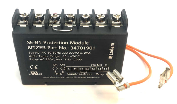 Bitzer Compressor Motor Protection Module SE-B1 240V OEM: 34701901 347 ...