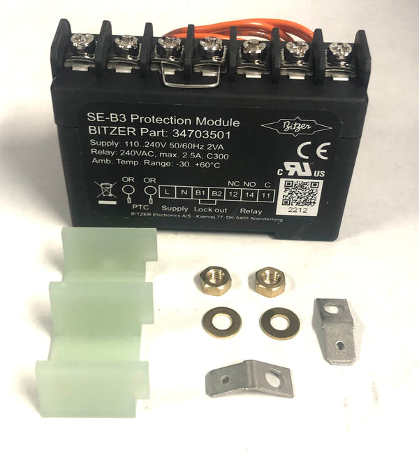 Bitzer Compressor Motor Protection Module SE-B3 110/230V-50/60Hz,UL AR ...