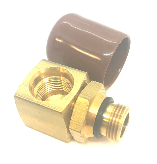 Carrier Carlyle Service Valve Elbow M15 (HI) Suits 06DR Transport 40-0 ...