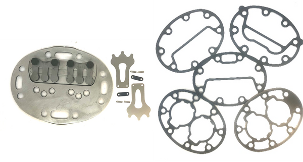 Exchange Carrier Valve Plate & Gasket, Kit High Eff Refrigeration, (Ca ...